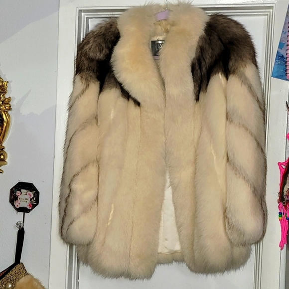 Saga Furs | Jackets & Coats | Saga Fox Fur Coat Only Natural Shadow Blue Fox Size Medium | Poshmark